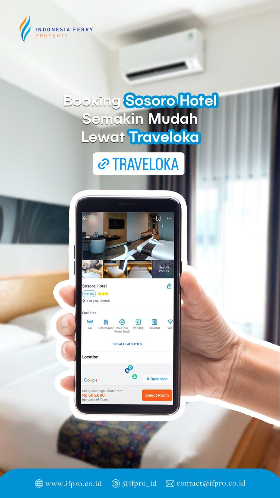 Sosoro Hotel Now Available On Traveloka and Tiket.com – Indonesia Ferry ...